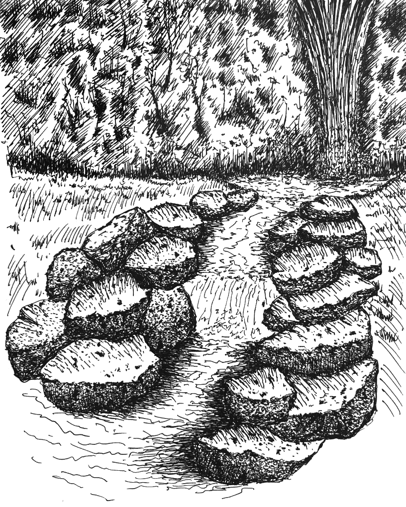 How to Draw Stones With Pen - Pen and Ink Drawings by Rahul Jain