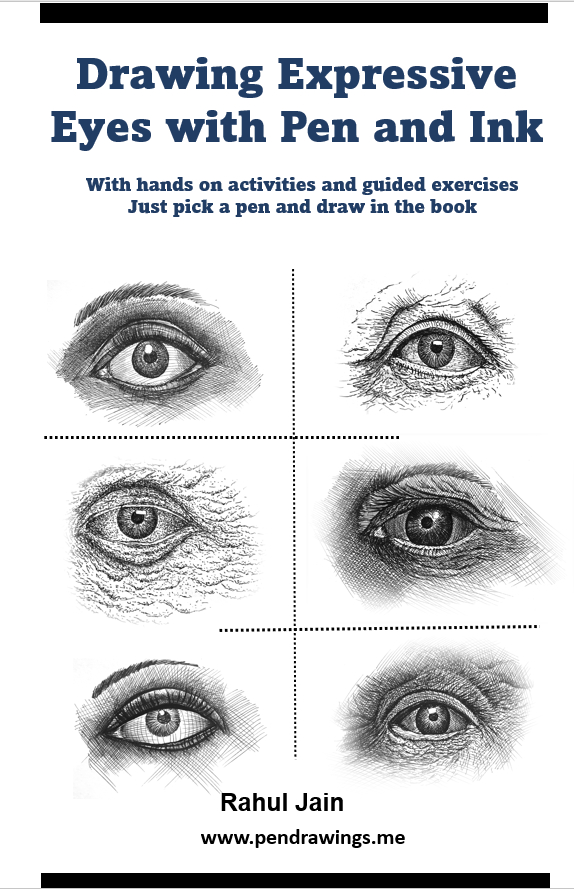 Drawing Expressive Eyes with Pen and Ink - Pen and Ink Drawings by ...